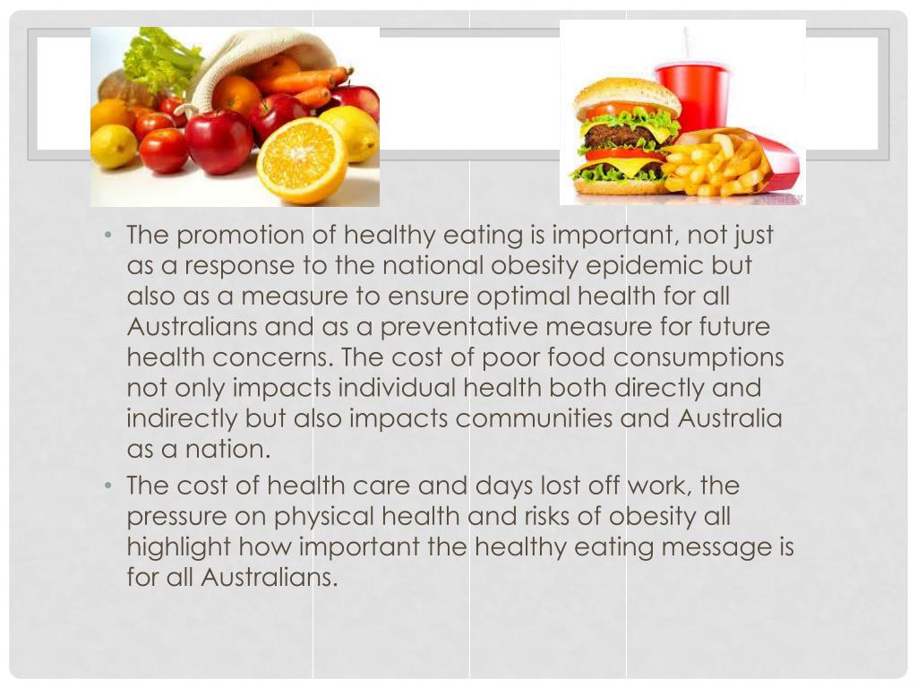 PPT - The Governments role in Promoting healthy eating PowerPoint ...