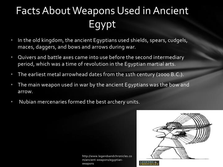 PPT - Ancient Egyptian Weapons PowerPoint Presentation - ID:1919075