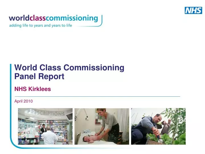 PPT - World Class Commissioning Panel Report PowerPoint Presentation ...