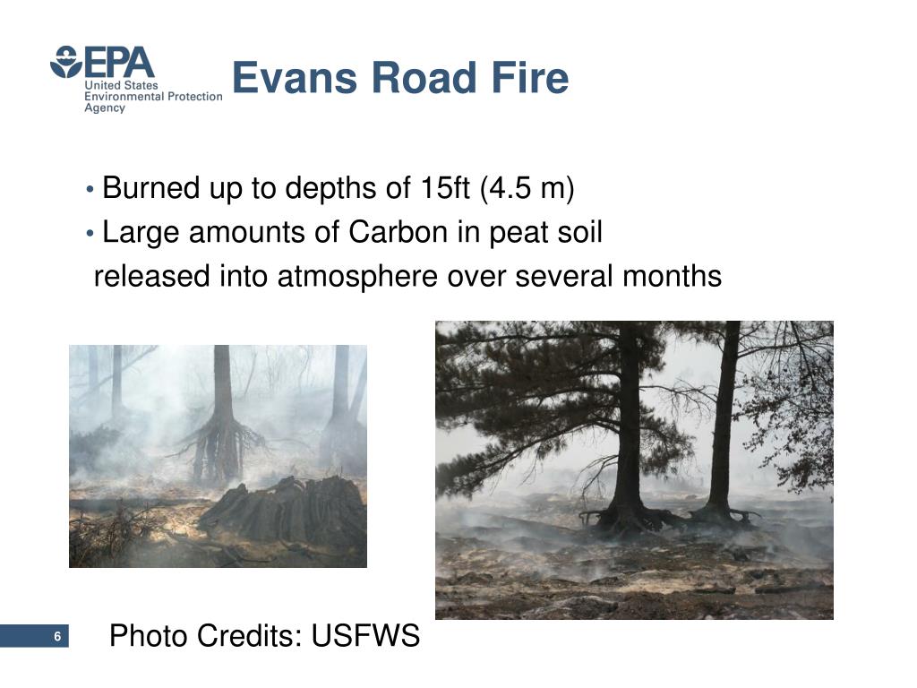 PPT - Estimating Emissions for the 2008 Evans Road Fire in North ...