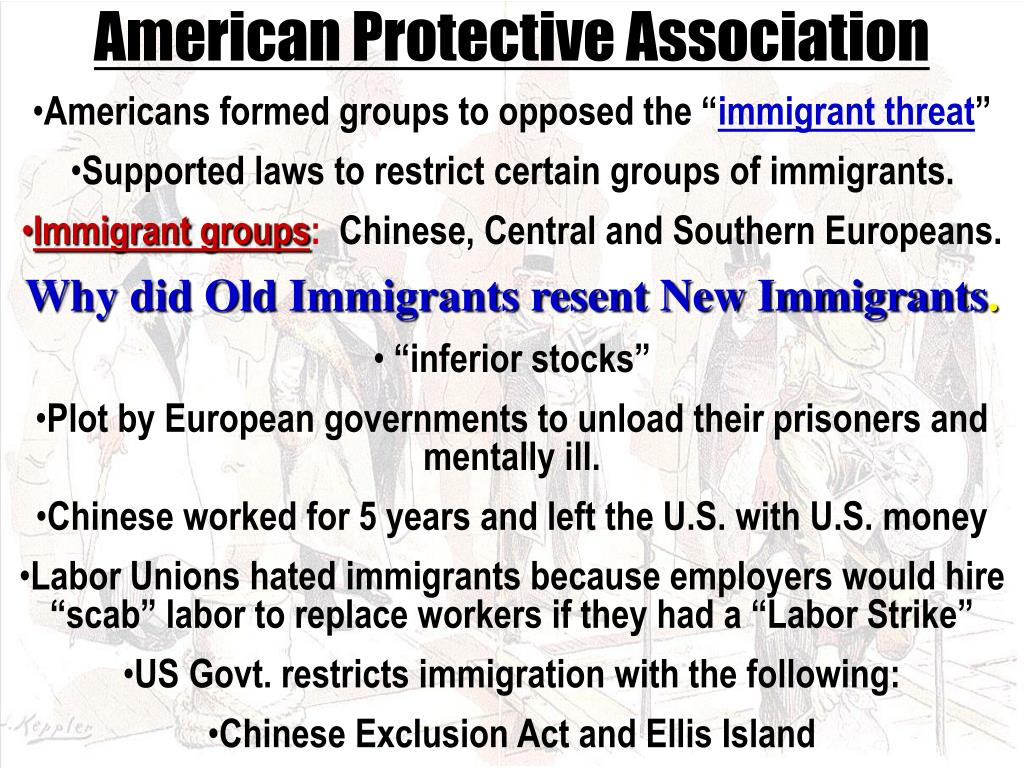 PPT - Rise of Immigration---Why? 1870-1900/ 11 million immigrants from ...