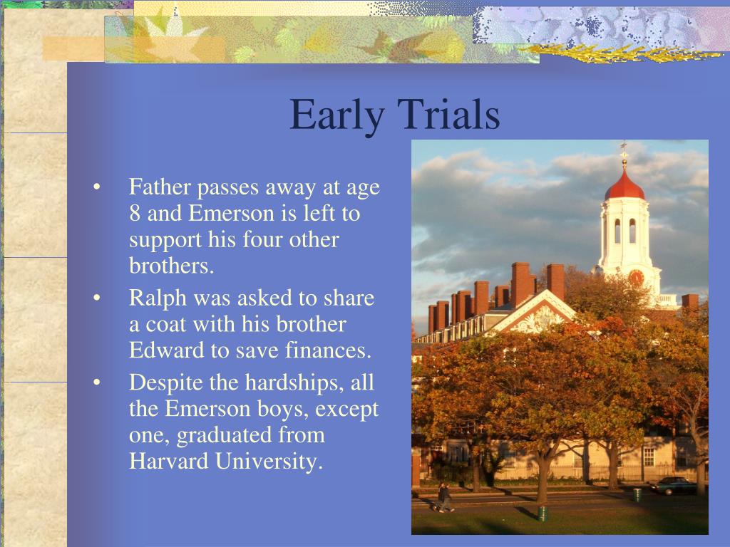 PPT - Ralph Waldo Emerson and Transcendentalism PowerPoint Presentation ...