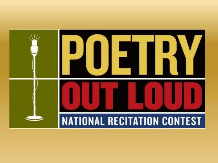 PPT - Poetry Out Loud PowerPoint Presentation, free download - ID:1919847