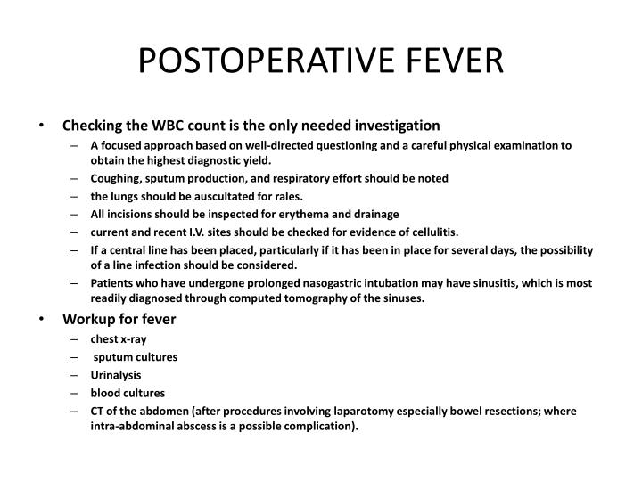 PPT - General complications after surgical procedure PowerPoint ...