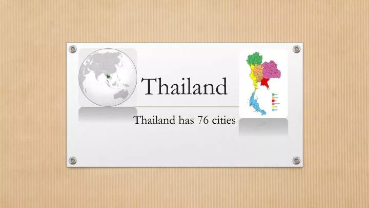 PPT - Thailand PowerPoint Presentation, free download - ID:1920480