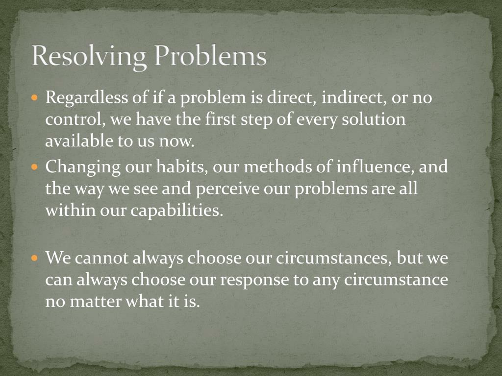 PPT - The 7 Habits of Highly Effective People Habit 1: Be Proactive ...