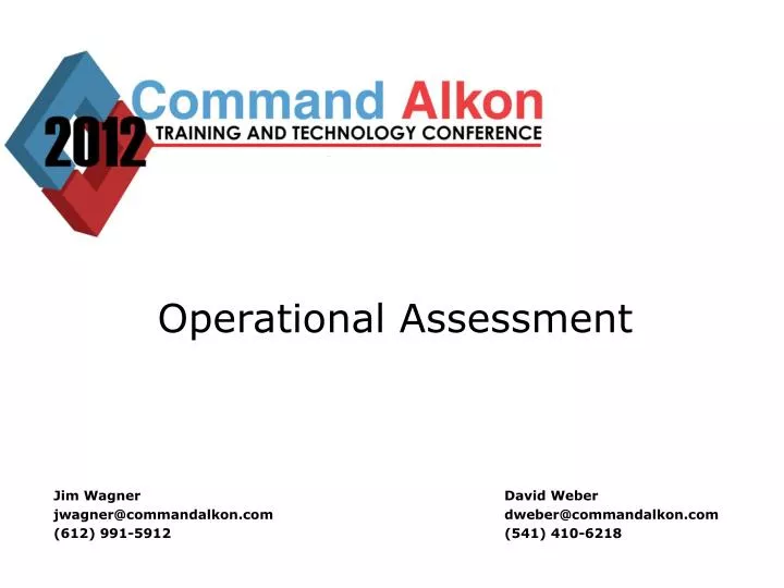 PPT - Operational Assessment PowerPoint Presentation, free download ...