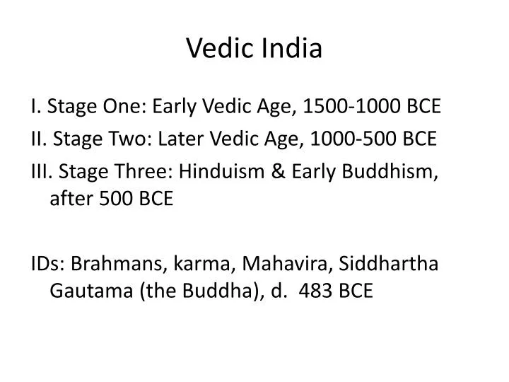 PPT - Vedic India PowerPoint Presentation, free download - ID:1921030