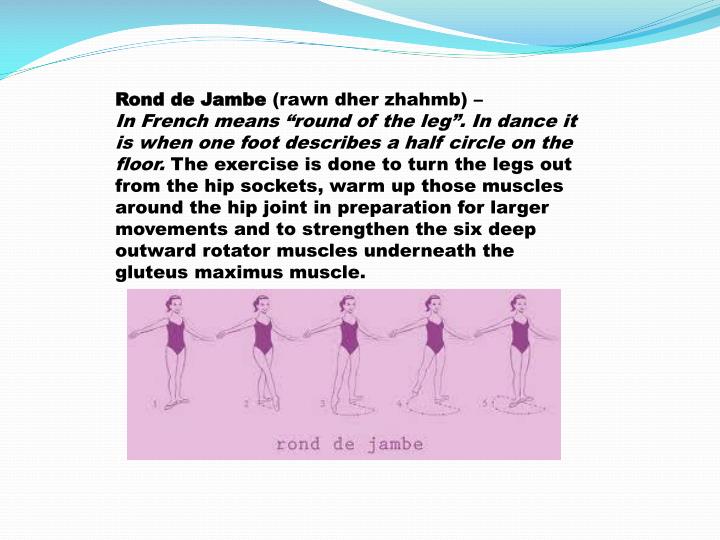 PPT - Ballet Positions PowerPoint Presentation - ID:1922130