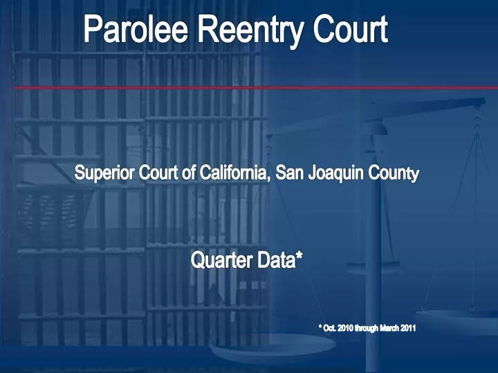 PPT - Parolee Reentry Court PowerPoint Presentation, free download - ID ...