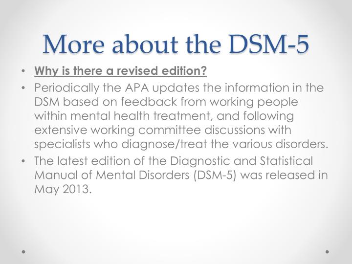 PPT - DSM-5 PowerPoint Presentation - ID:1922786