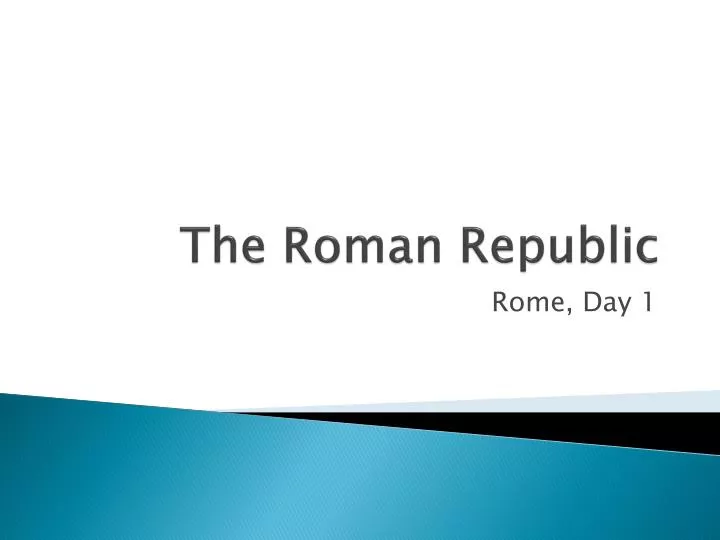 PPT - The Roman Republic PowerPoint Presentation, free download - ID ...