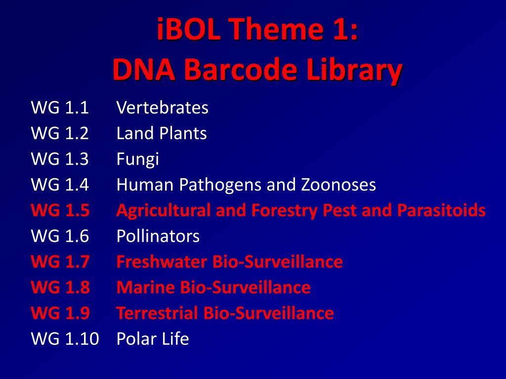 PPT - DNA Barcoding of Pacific Invasive and Pest Species Pacific ...
