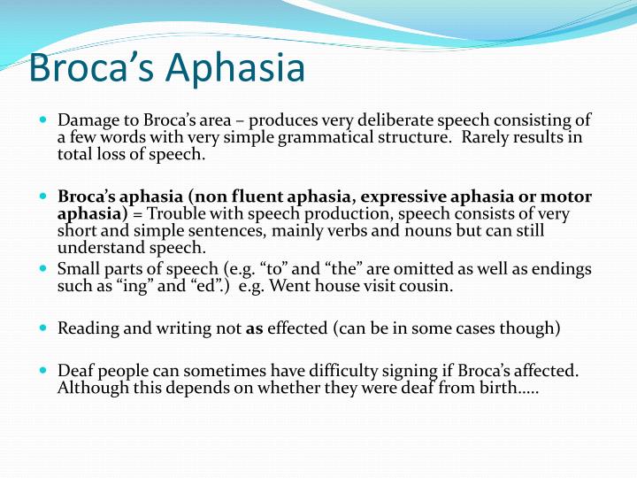 PPT - Brain function – the evidence from brain damage PowerPoint ...
