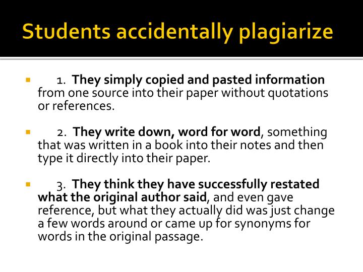 PPT - Plagiarism and How to Avoid it PowerPoint Presentation - ID:1923823