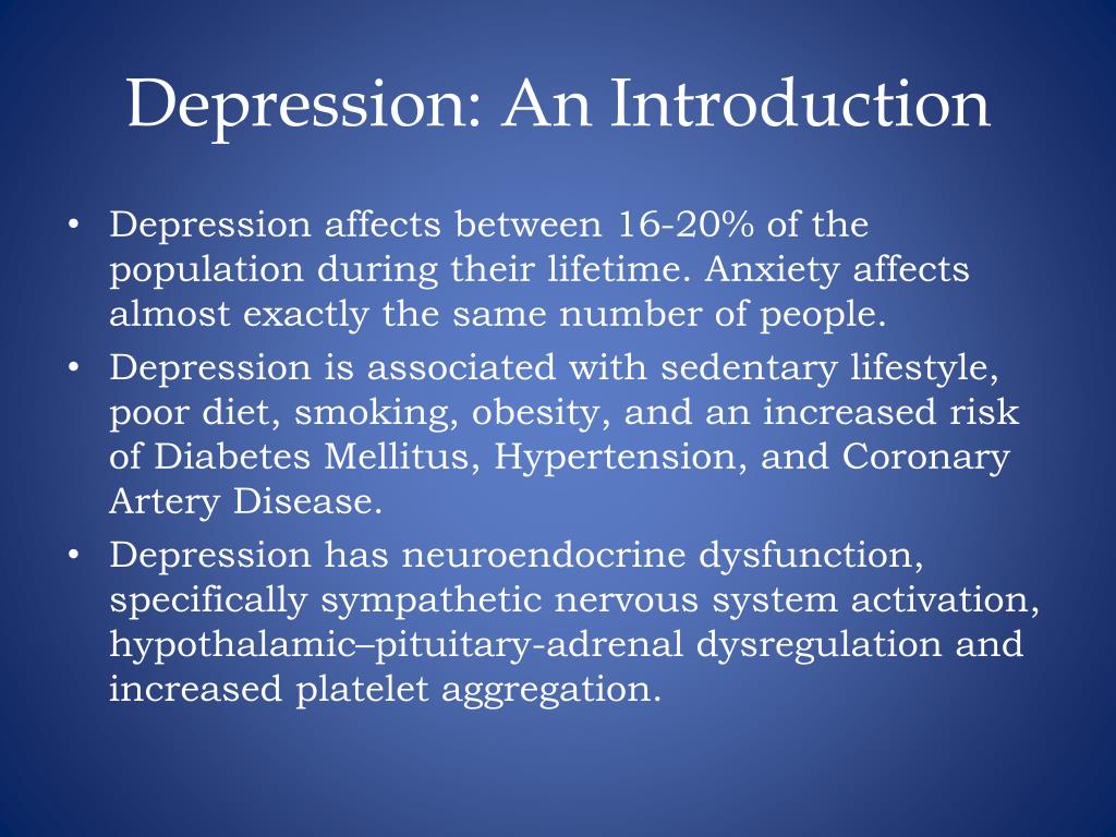 PPT - Stress, Anxiety & Depression: So What Do I Take? PowerPoint ...