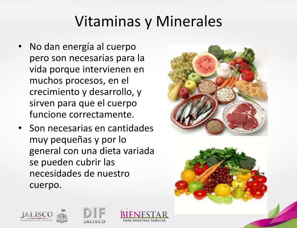Ppt Conceptos Básicos De Nutrición Plato Del Bien Comer Y Grupos De