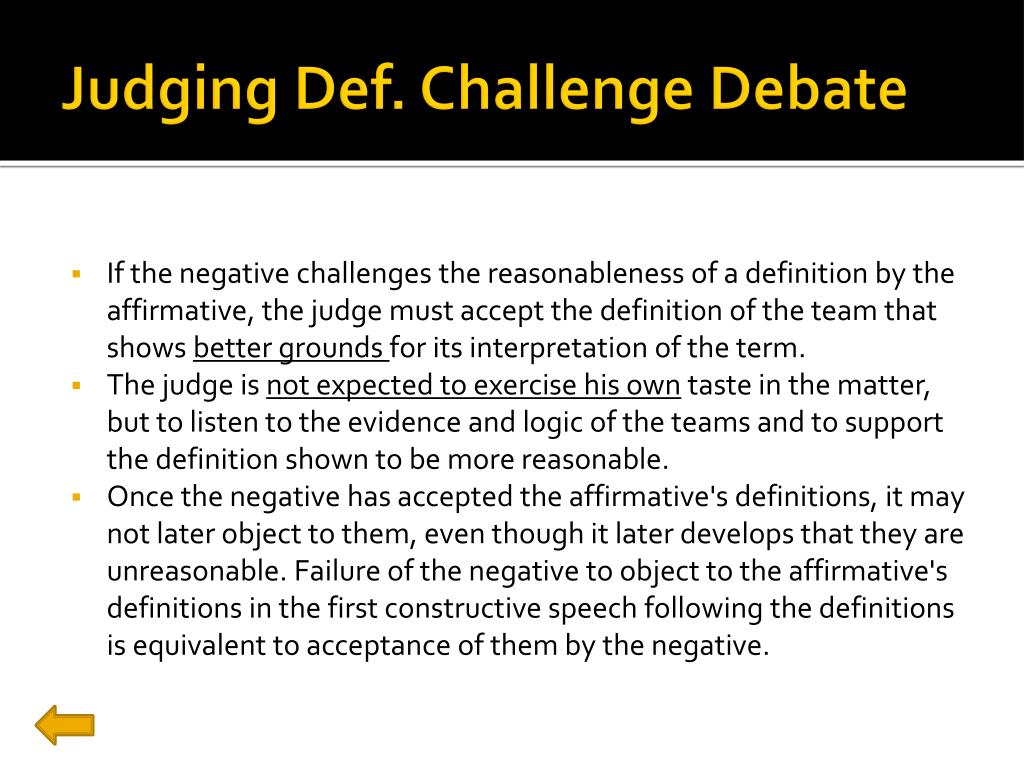 PPT - PARLIAMENTARY DEBATING ADJUDICATION SEMINAR PowerPoint ...