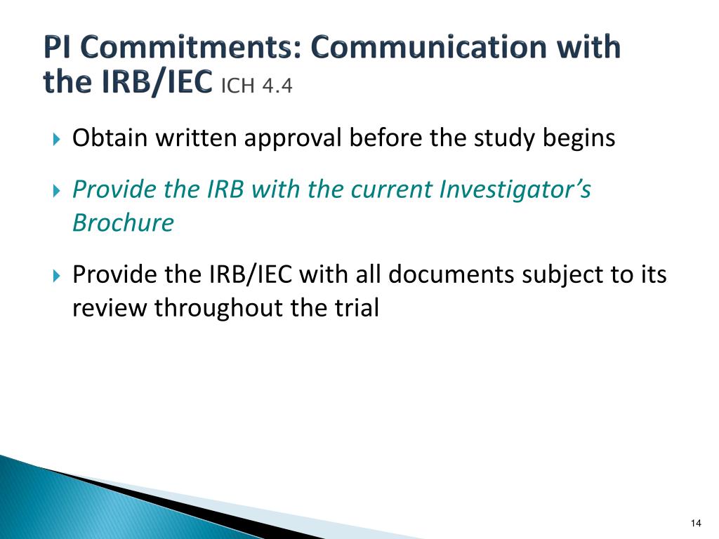 PPT - Investigator Responsibilities and Good Clinical Practice (GCP ...