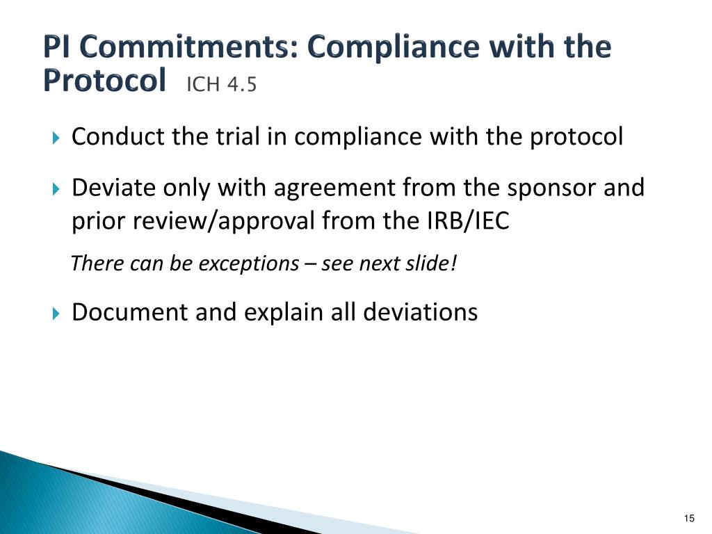 PPT - Investigator Responsibilities and Good Clinical Practice (GCP ...