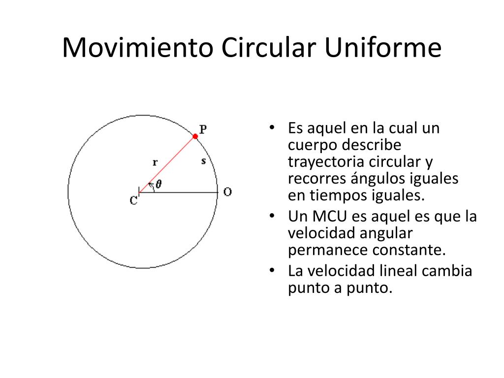 Movimiento Circular Uniforme Ejemplos Movimiento Circular Uniforme Ejemplos