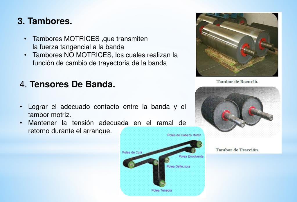 PPT - SELECCIÓN DE BANDAS TRANSPORTADORAS PowerPoint Presentation, free ...