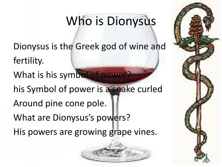 PPT - Dionysus PowerPoint Presentation - ID:1927621