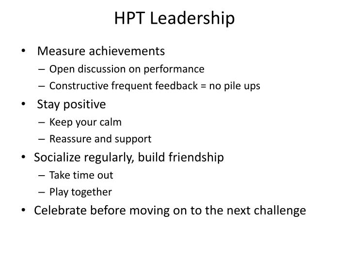 PPT - High Performance Teams PowerPoint Presentation - ID:1927815