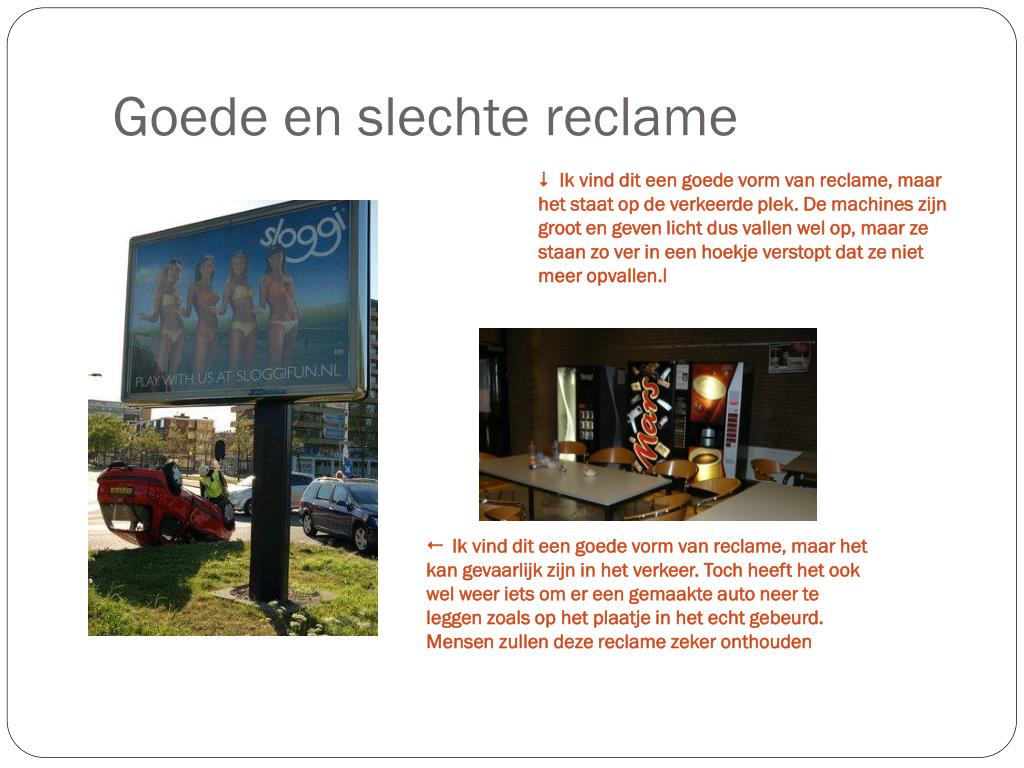 PPT - Project week 1 Foto’s van reclame onderweg PowerPoint ...