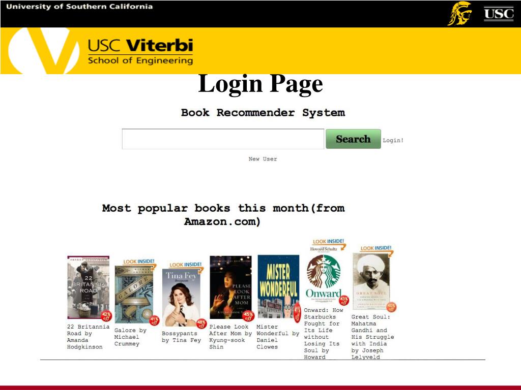 PPT - Book Recommender System PowerPoint Presentation, free download ...