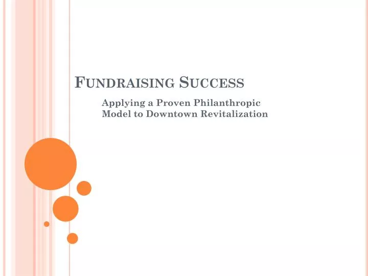 PPT - Fundraising Success PowerPoint Presentation, free download - ID ...