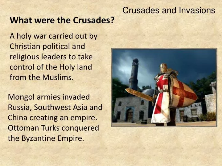 PPT - What were the Crusades? PowerPoint Presentation, free download ...