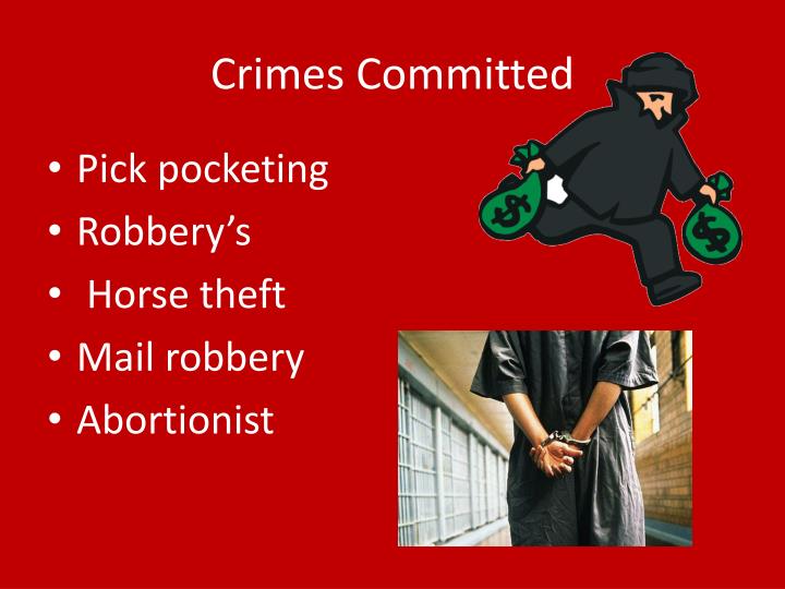 PPT - How did crime have an impact in Richmond between the 1900’s to ...