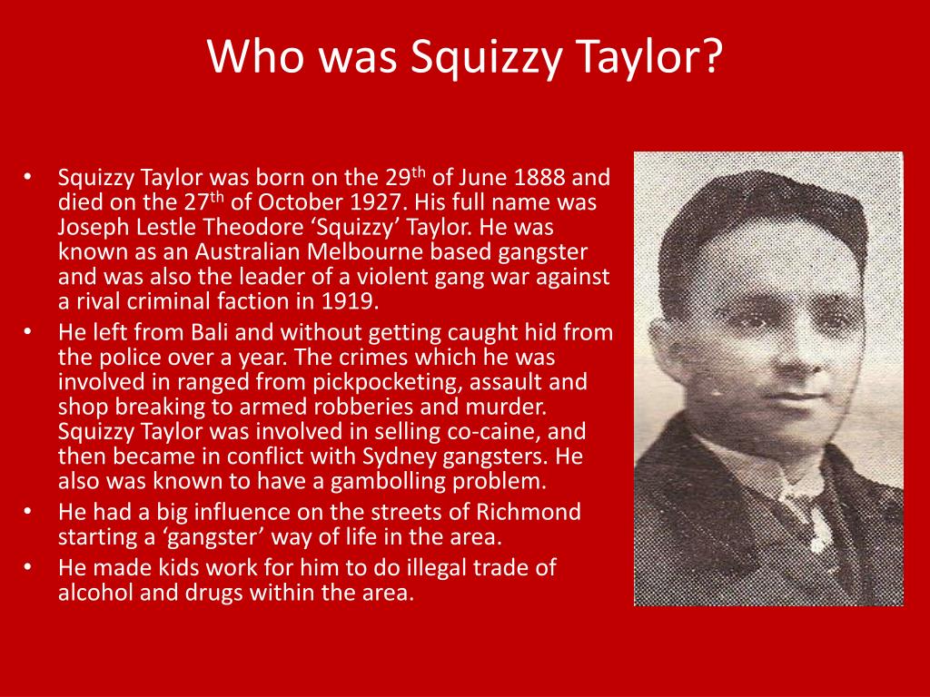 PPT - How did crime have an impact in Richmond between the 1900’s to ...
