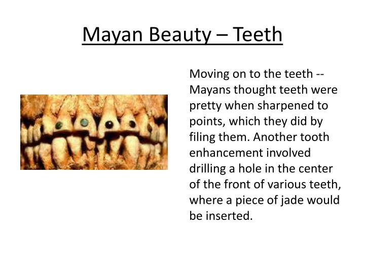 PPT - Mayan Beauty PowerPoint Presentation - ID:1929559