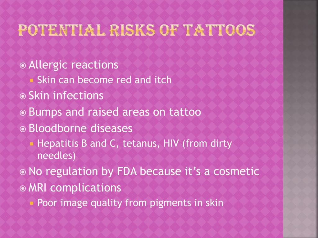 PPT - Tattoo Safety PowerPoint Presentation, free download - ID:1929560