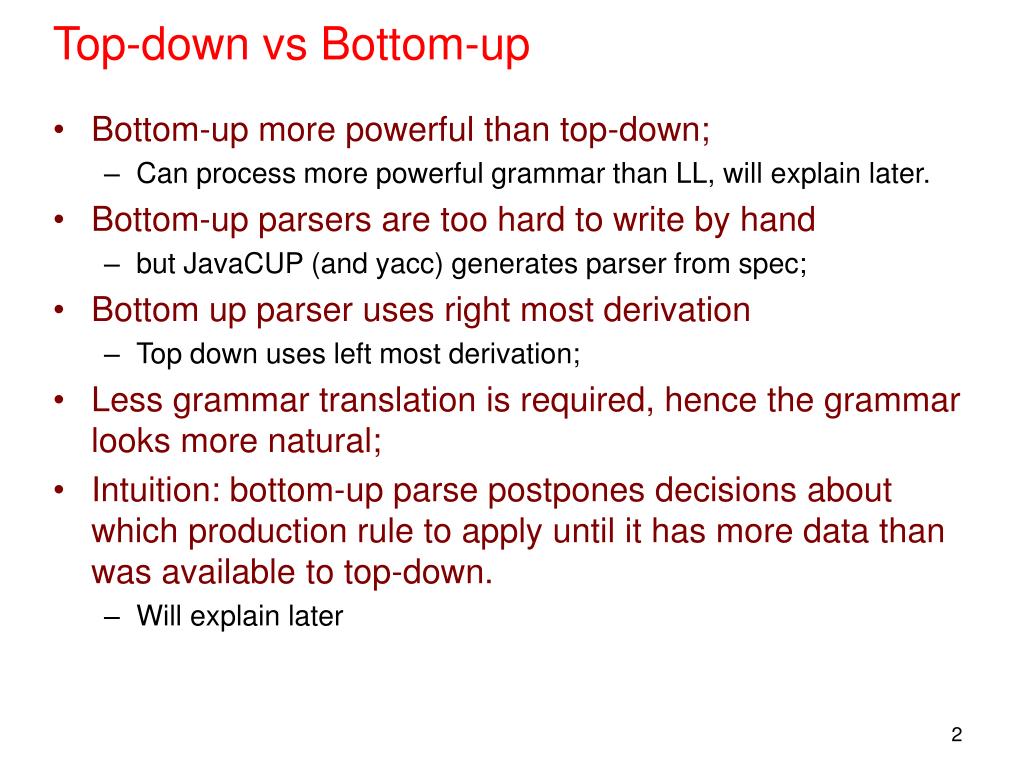PPT - Bottom up parsing PowerPoint Presentation, free download - ID:1929666 PPT - Bottom up parsing PowerPoint Presentation, free download - ID:1929666