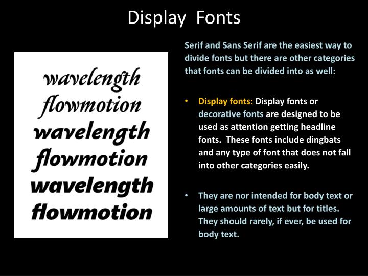 PPT - Introduction to Typography PowerPoint Presentation - ID:1929764
