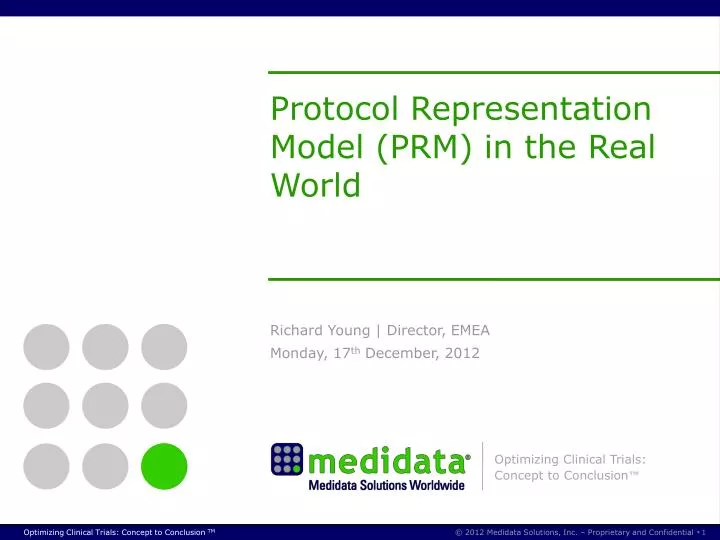 PPT - Protocol Representation Model (PRM) in the Real World PowerPoint ...