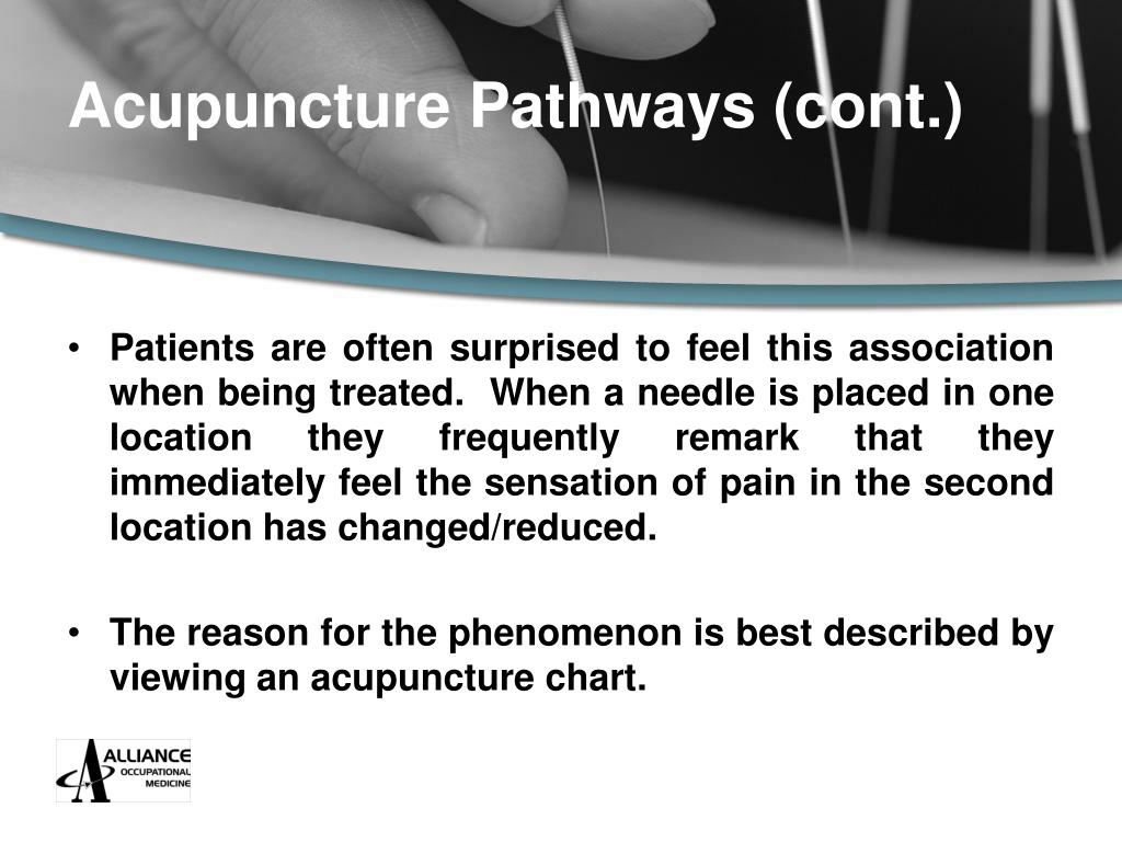 PPT - How Acupuncture Plays a Role in Occupational Medicine PowerPoint ...
