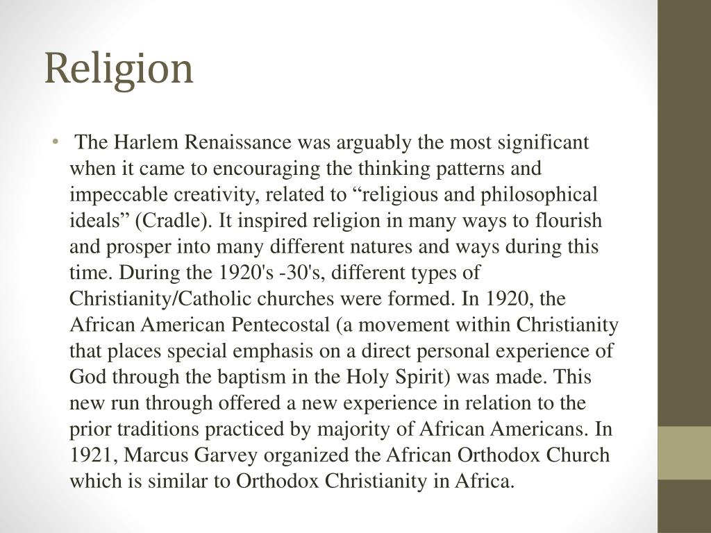 PPT - Harlem Renaissance! 1920’s to 1930’s PowerPoint Presentation - ID ...