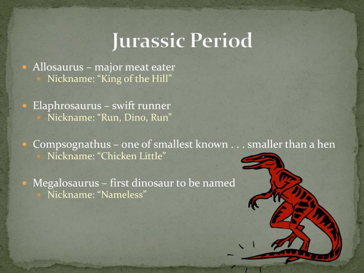 PPT - A Dinosaur’s Life PowerPoint Presentation - ID:1931043