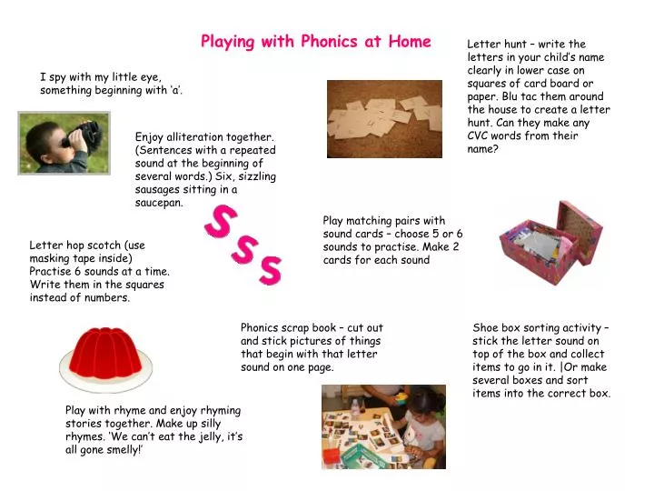 PPT - Playing with Phonics at Home PowerPoint Presentation, free ...