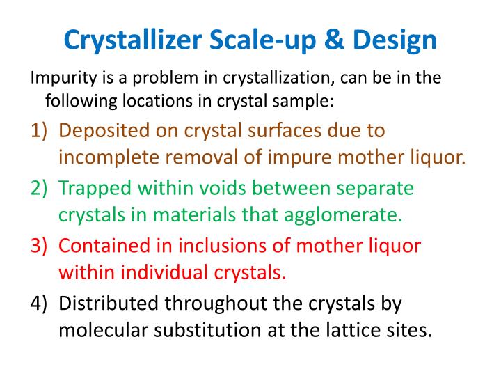 PPT - Crystallization PowerPoint Presentation - ID:1931502