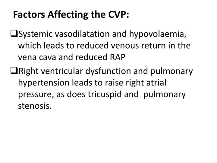 PPT - Central Venous Line (CVL) AND Central Venous Pressure (CVP ...