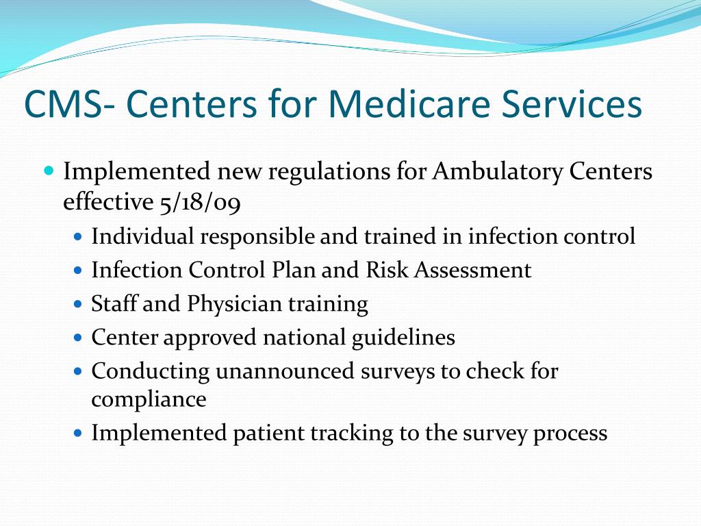 PPT - Infection Control Standards and Reporting for Texas Ambulatory ...