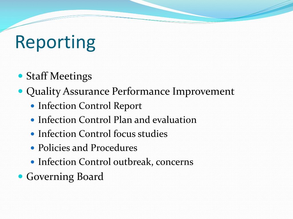 PPT - Infection Control Standards and Reporting for Texas Ambulatory ...