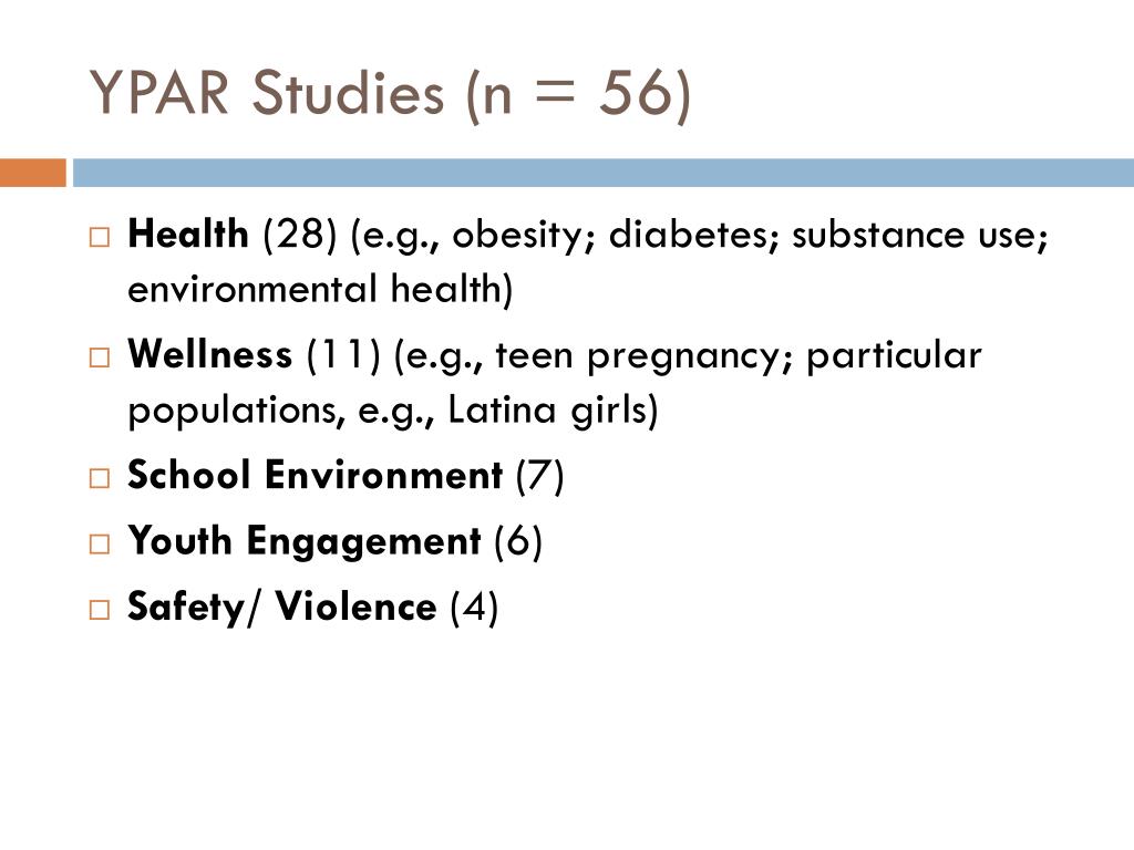 PPT - Youth Participatory Action Research (YPAR ) – a Vehicle for ...
