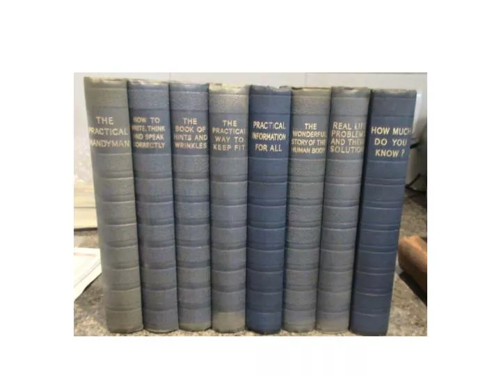 PPT - INSIDE ONE OF THE BOOKS. ALL IN SASME CONDITION PowerPoint ...