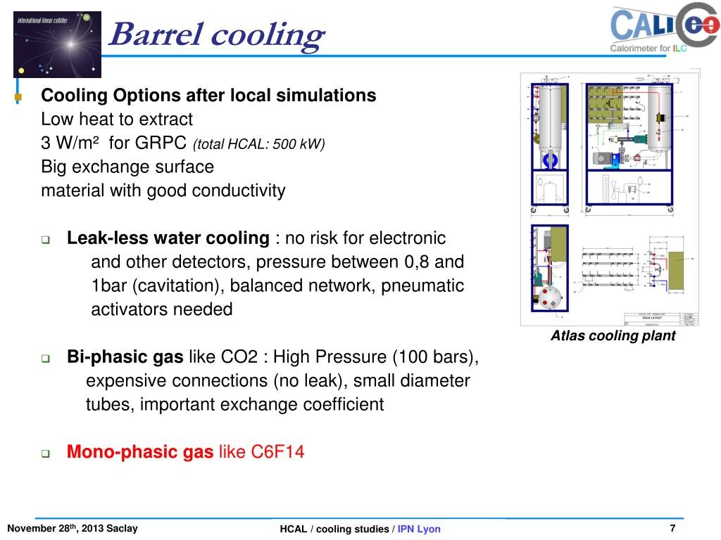 PPT - SiW ECAL cooling (+HCAL cooling news) PowerPoint Presentation ...